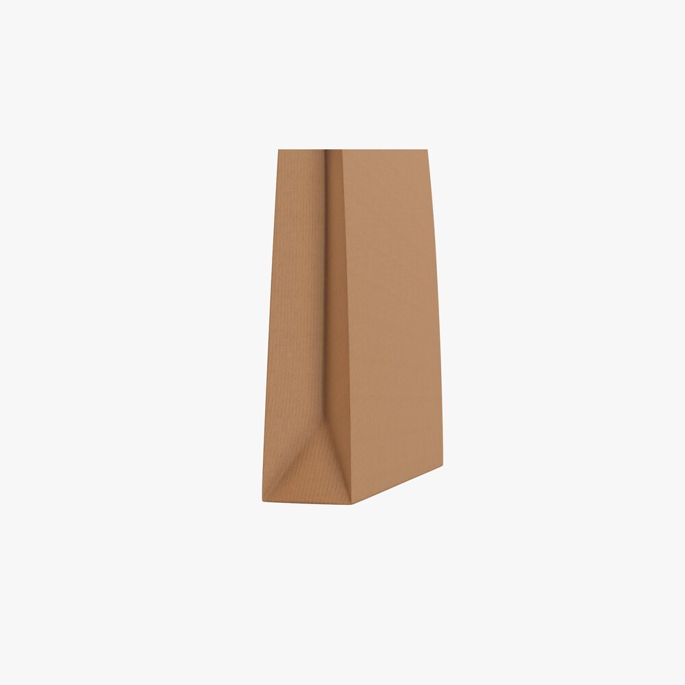 Paper Bag Packaging 01 3D model - Download Mockup on 3DModels.org