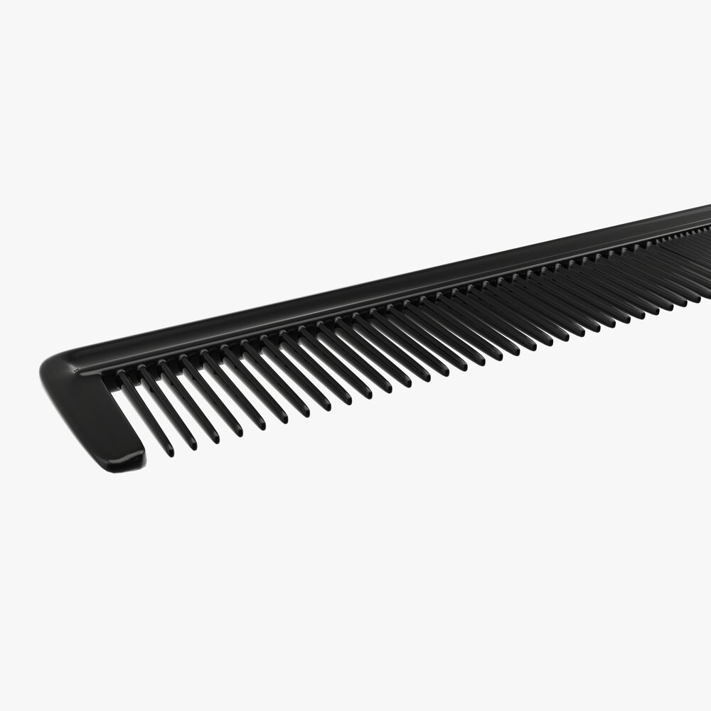 Pocket Hair Comb 3D model - Download Health and Beauty on 3DModels.org