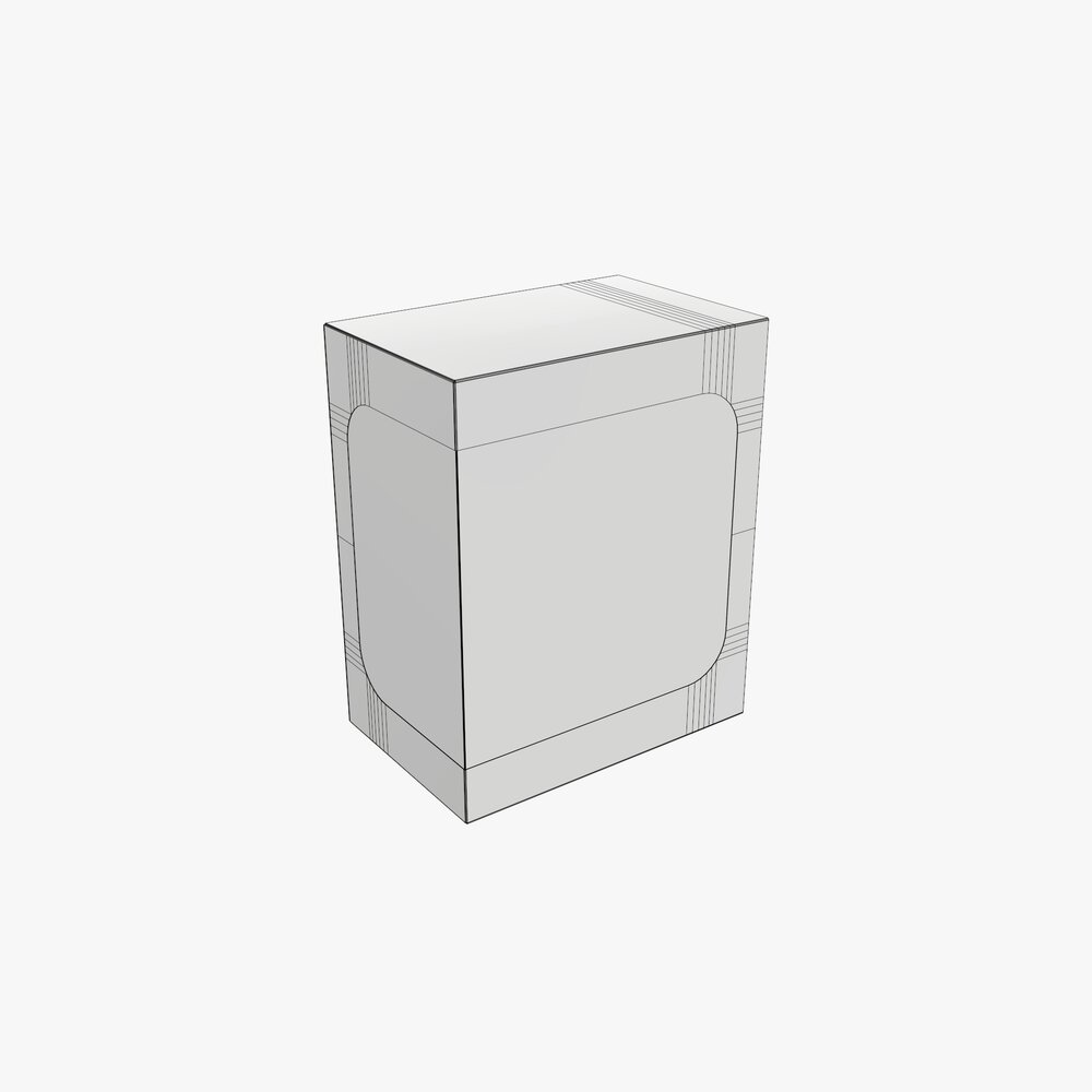 Retail Cardboard Display Box 10 3D model - Download Mockup on 3DModels.org