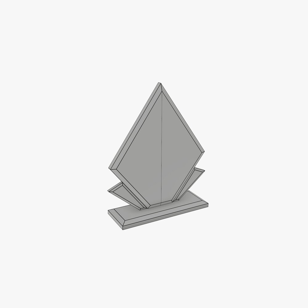 Trophy Glass 01 3D model - Download Trophy on 3DModels.org