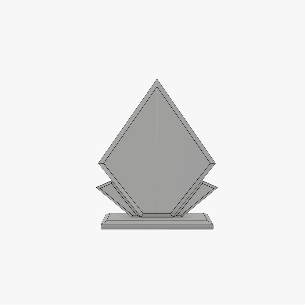 Trophy Glass 01 3D model - Download Trophy on 3DModels.org