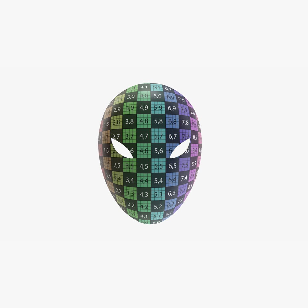 Blank Mask 3D model - Download Accessories on 3DModels.org