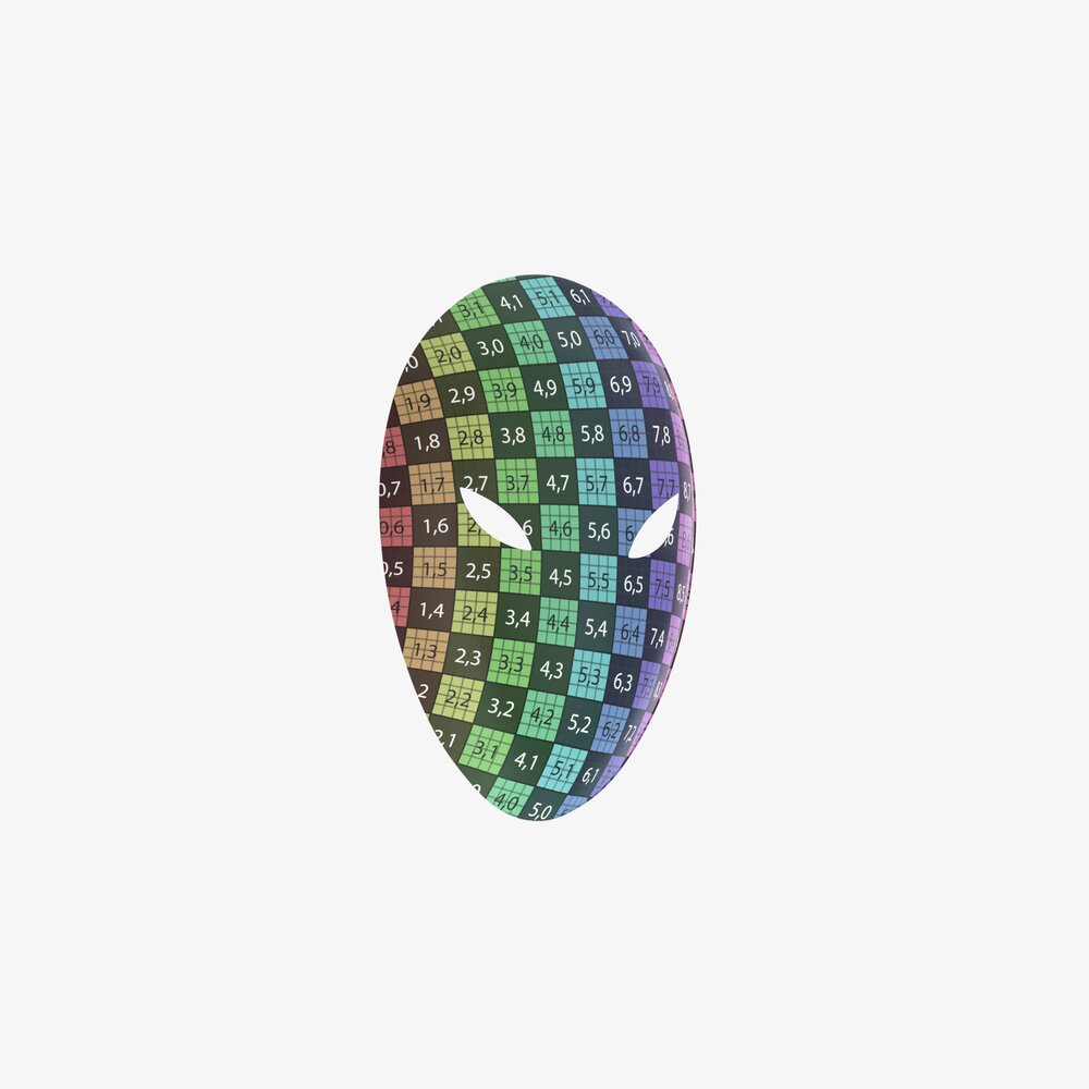 Blank Mask 3D model - Download Accessories on 3DModels.org