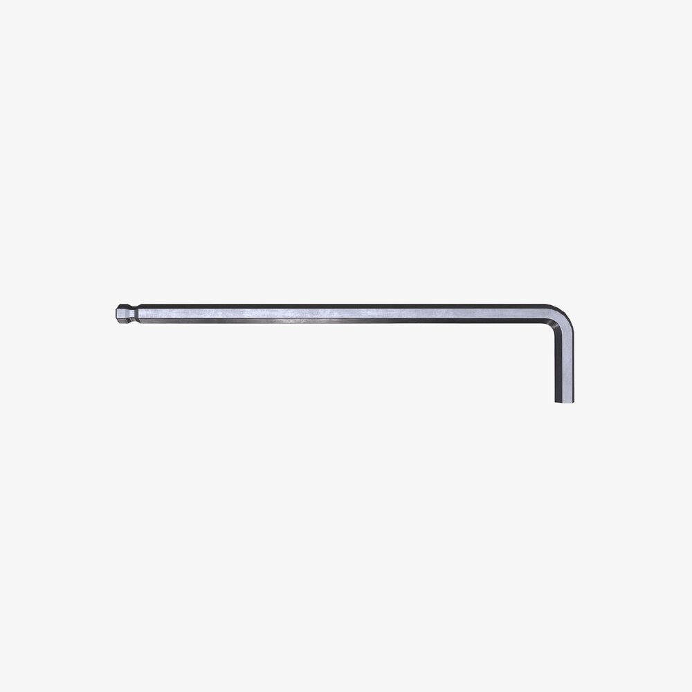 Hex Key 3D model - Download Tools on 3DModels.org