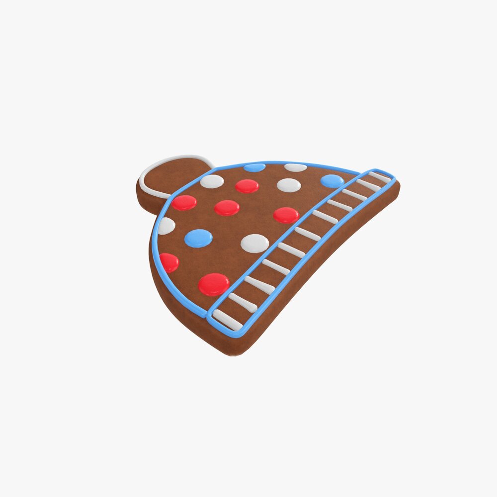 Christmas Cookie Hat 3D model - Download Dairy, Bakery on 3DModels.org