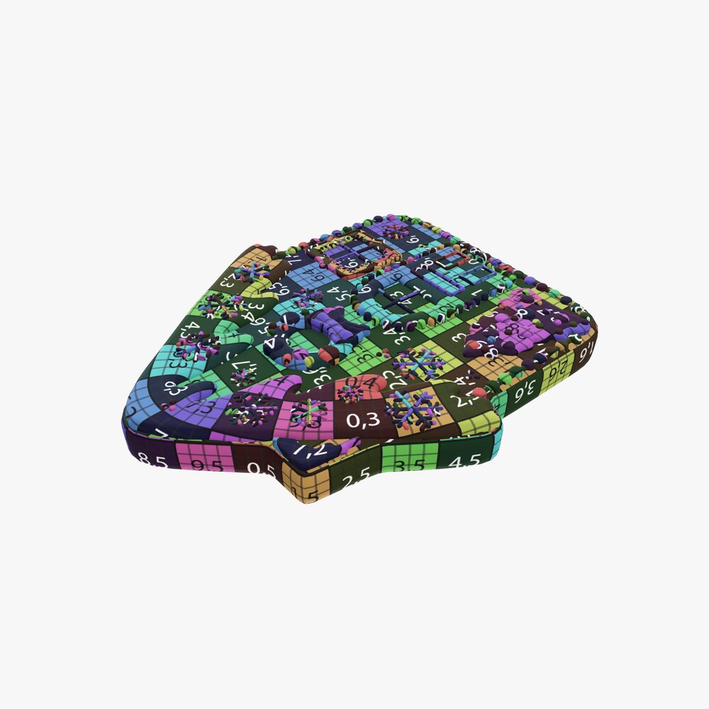 Christmas Cookie House 3D model - Download Dairy, Bakery on 3DModels.org