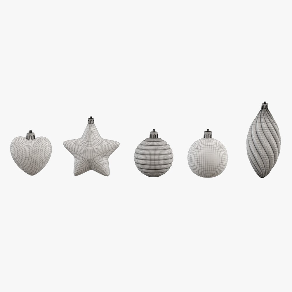 Christmas Tree Decorations 3D model - Download Decoration on 3DModels.org
