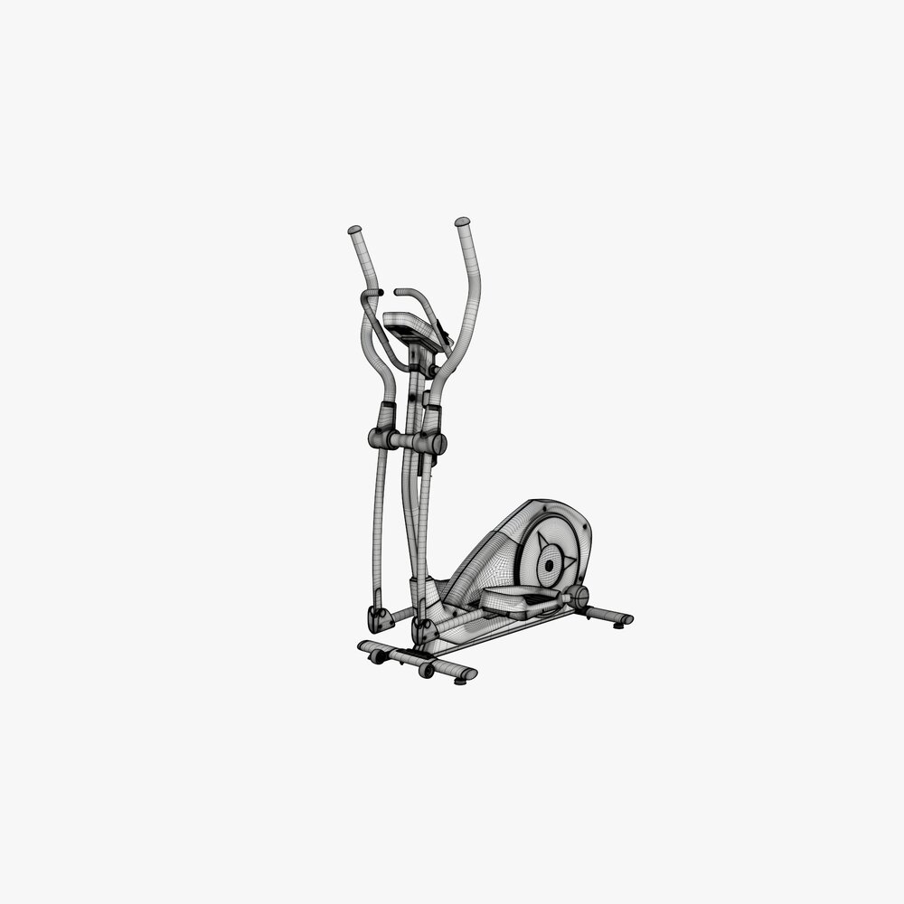 Fitness Elliptical Cross Trainer 3D model - Download Sports Equipment ...