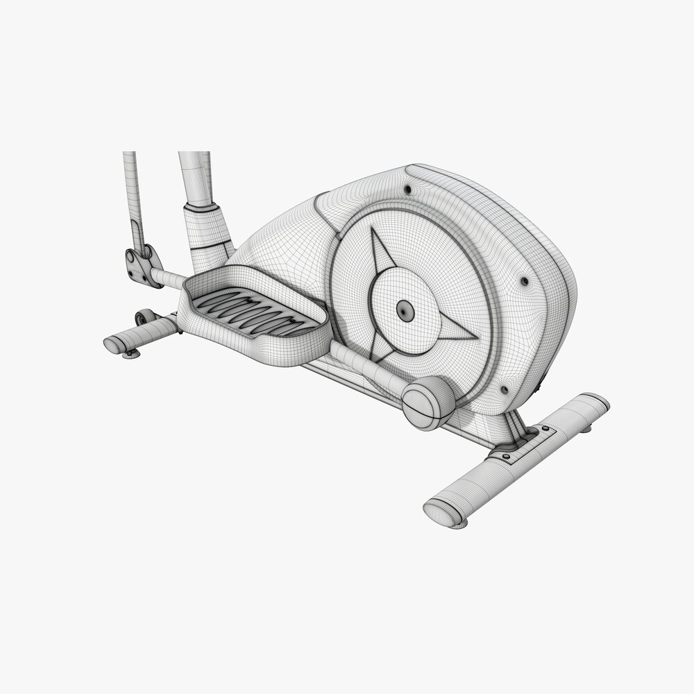 Fitness Elliptical Cross Trainer 3D model - Download Sports Equipment ...