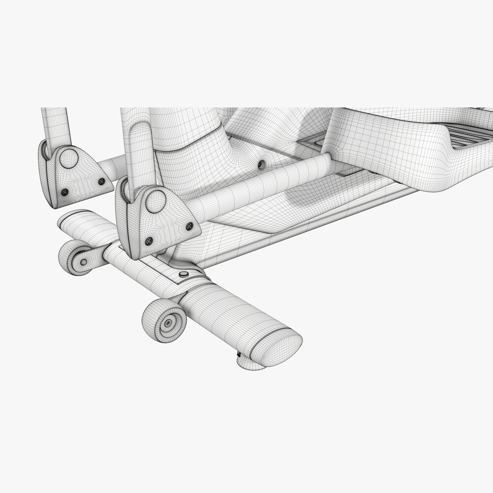 Fitness Elliptical Cross Trainer 3D model - Download Sports Equipment ...