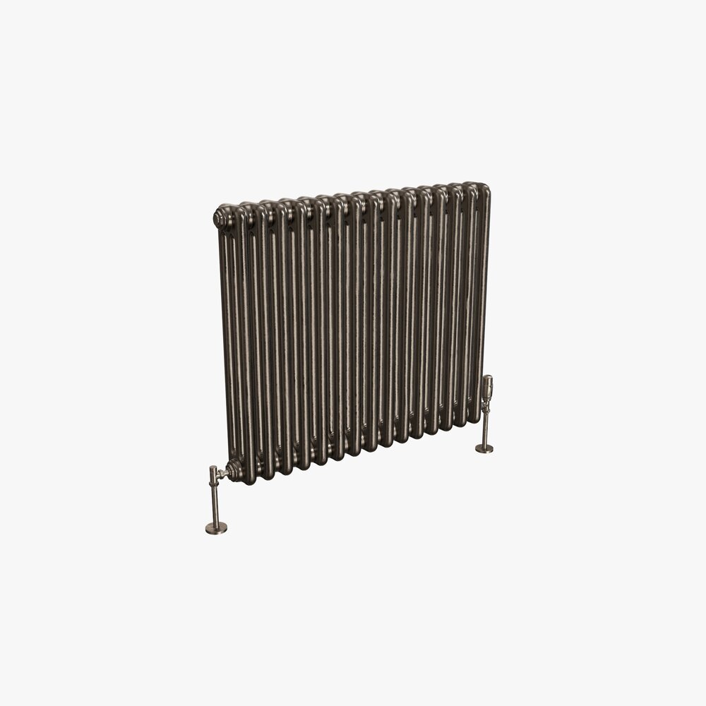 Horizontal Column Bare Radiator 02 3D model - Download Building ...