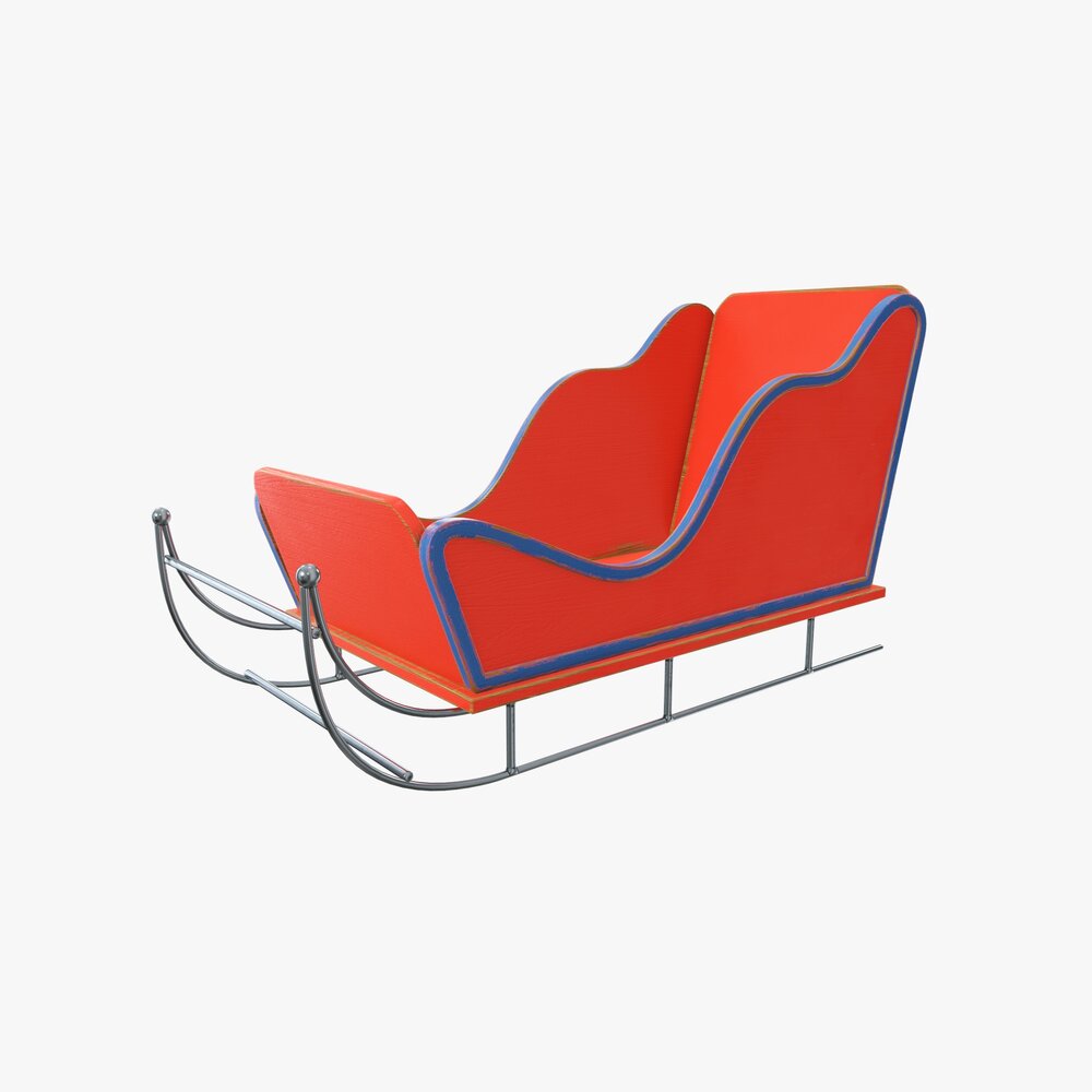 Santa Claus Sleight 3D model - Download Hobbies on 3DModels.org