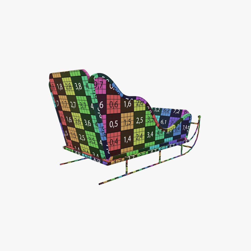 Santa Claus Sleight 3D model - Download Hobbies on 3DModels.org