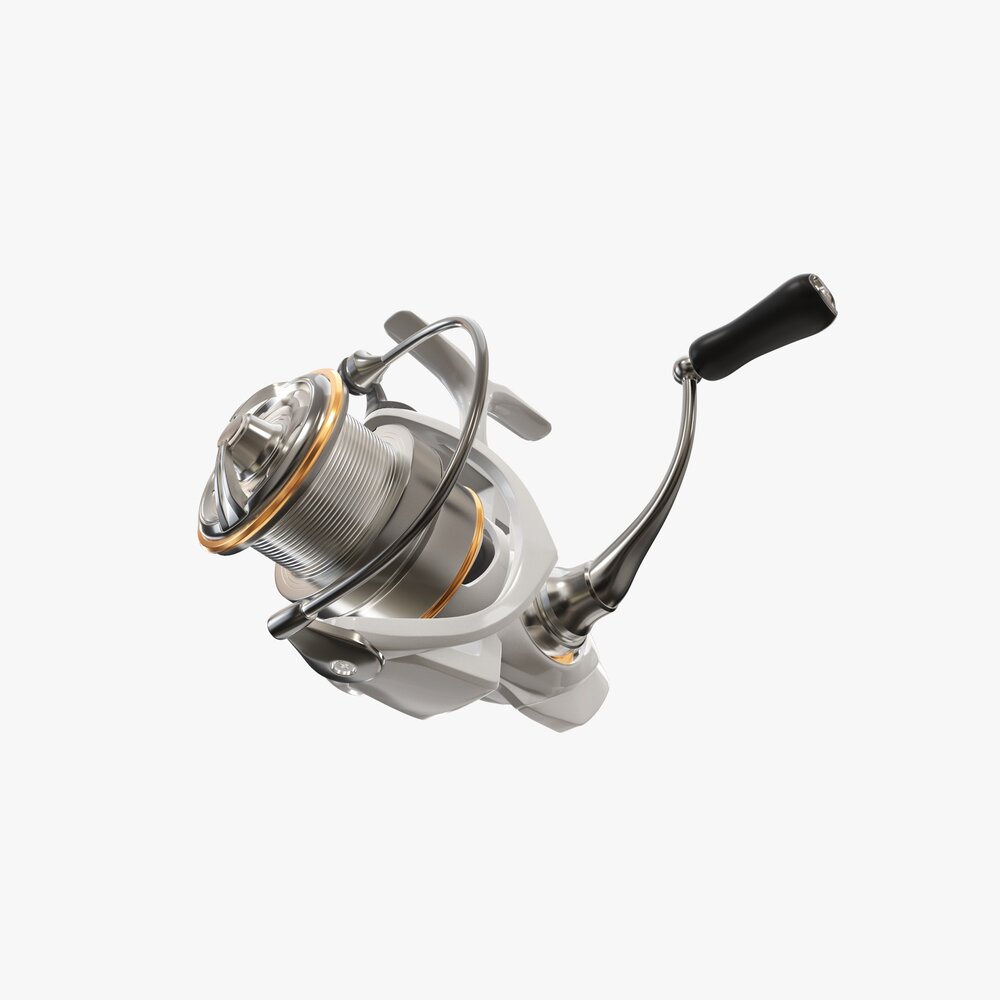Spinning Reel 3D model - Download Hobbies on 3DModels.org