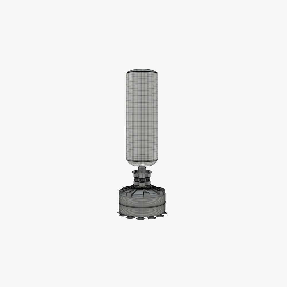 Standing Boxing Punch Bag 3D model - Download Sports Equipment on ...