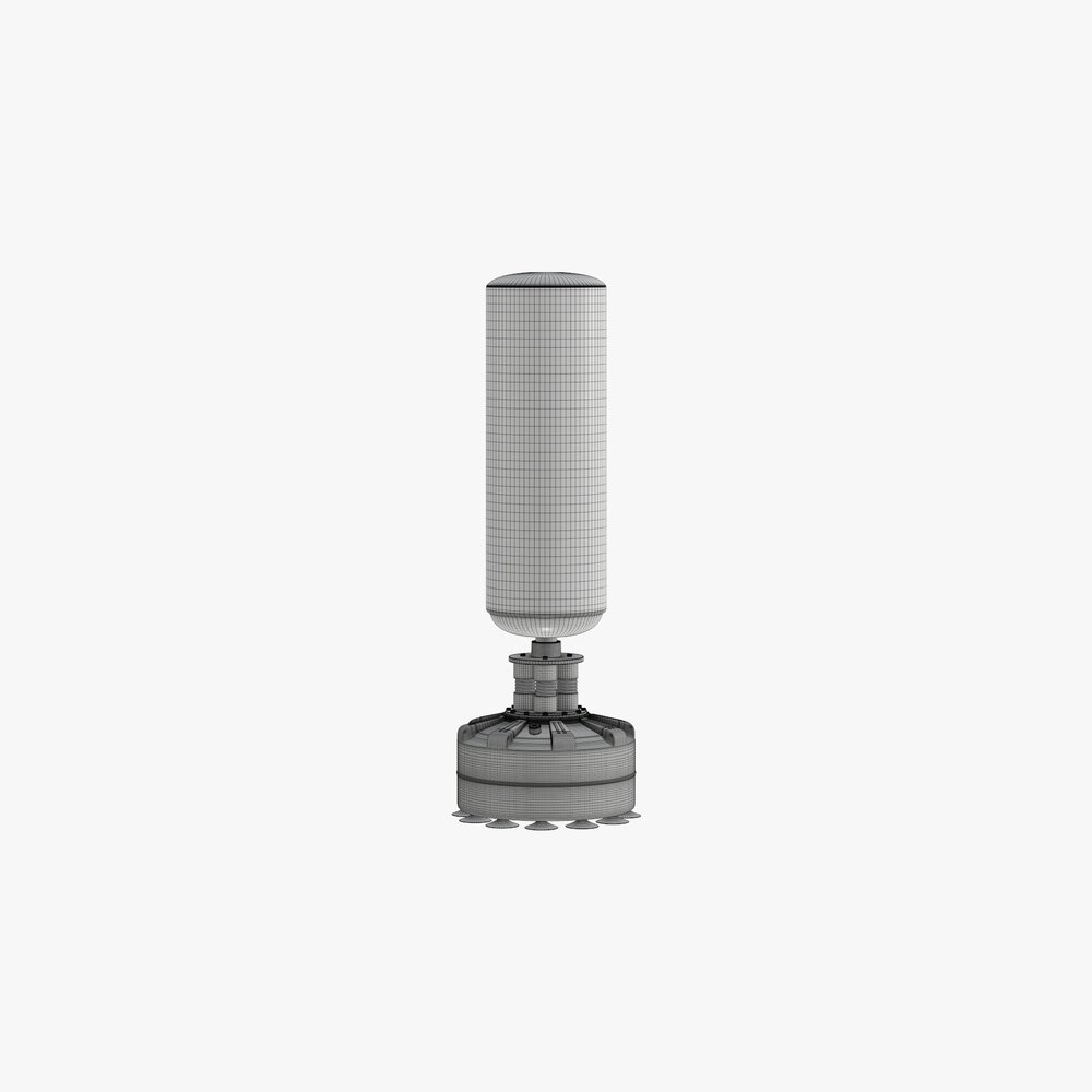 Standing Boxing Punch Bag 3D model - Download Sports Equipment on ...