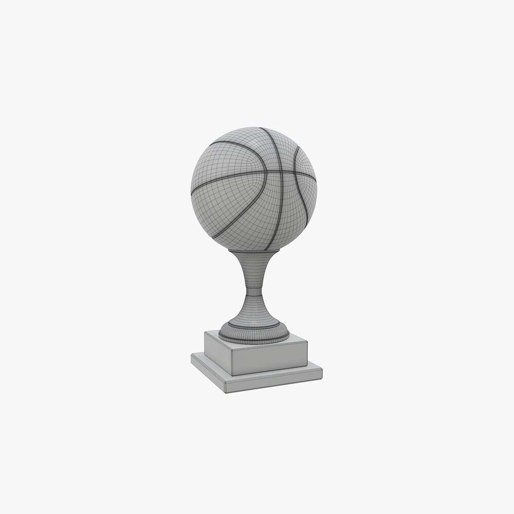 Trophy Basketball Ball 3D model - Download Trophy on 3DModels.org