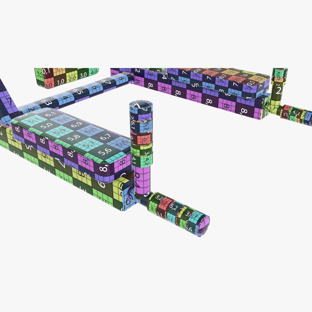 Universal Pull-Up Bar 3D model - Download Sports Equipment on 3DModels.org