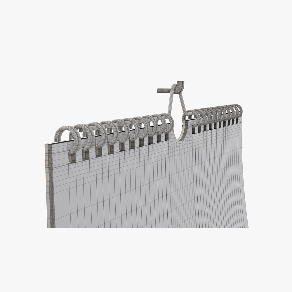 Wall Calendar 01 3D model - Download Stationery on 3DModels.org
