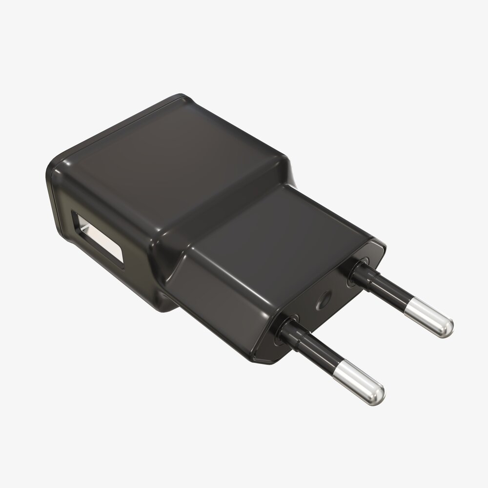 Fast Charger USB 3D model - Download Computer Accessories on 3DModels.org