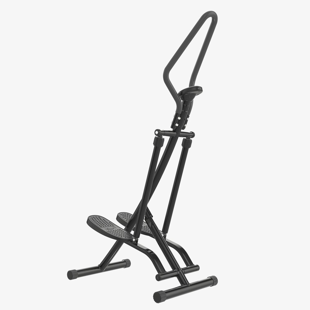 Fitness Step Machine For Exercise 3D model - Download Sports Equipment ...