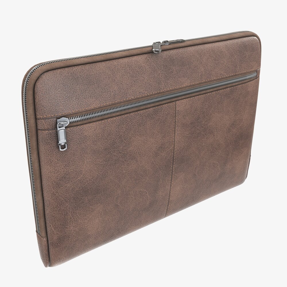 Leather Document Folder 3D model - Download Bags on 3DModels.org