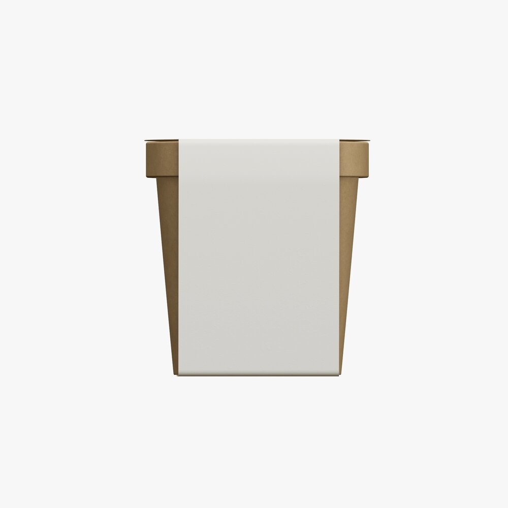 Paper Tube Packaging With Wrapping 3D model - Download Mockup on ...
