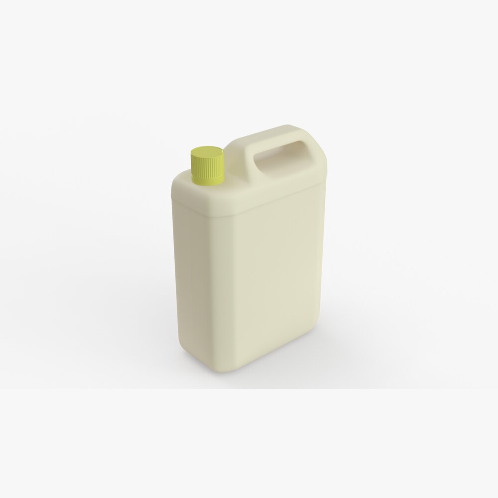 Plastic Can 5L Mockup 3D model - Download Vehicle equipment on 3DModels.org