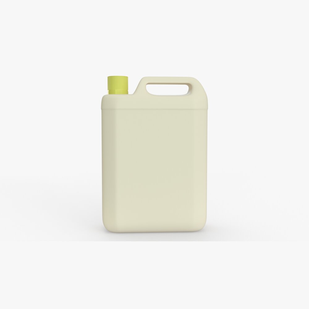Plastic Can 5L Mockup 3D model - Download Vehicle equipment on 3DModels.org