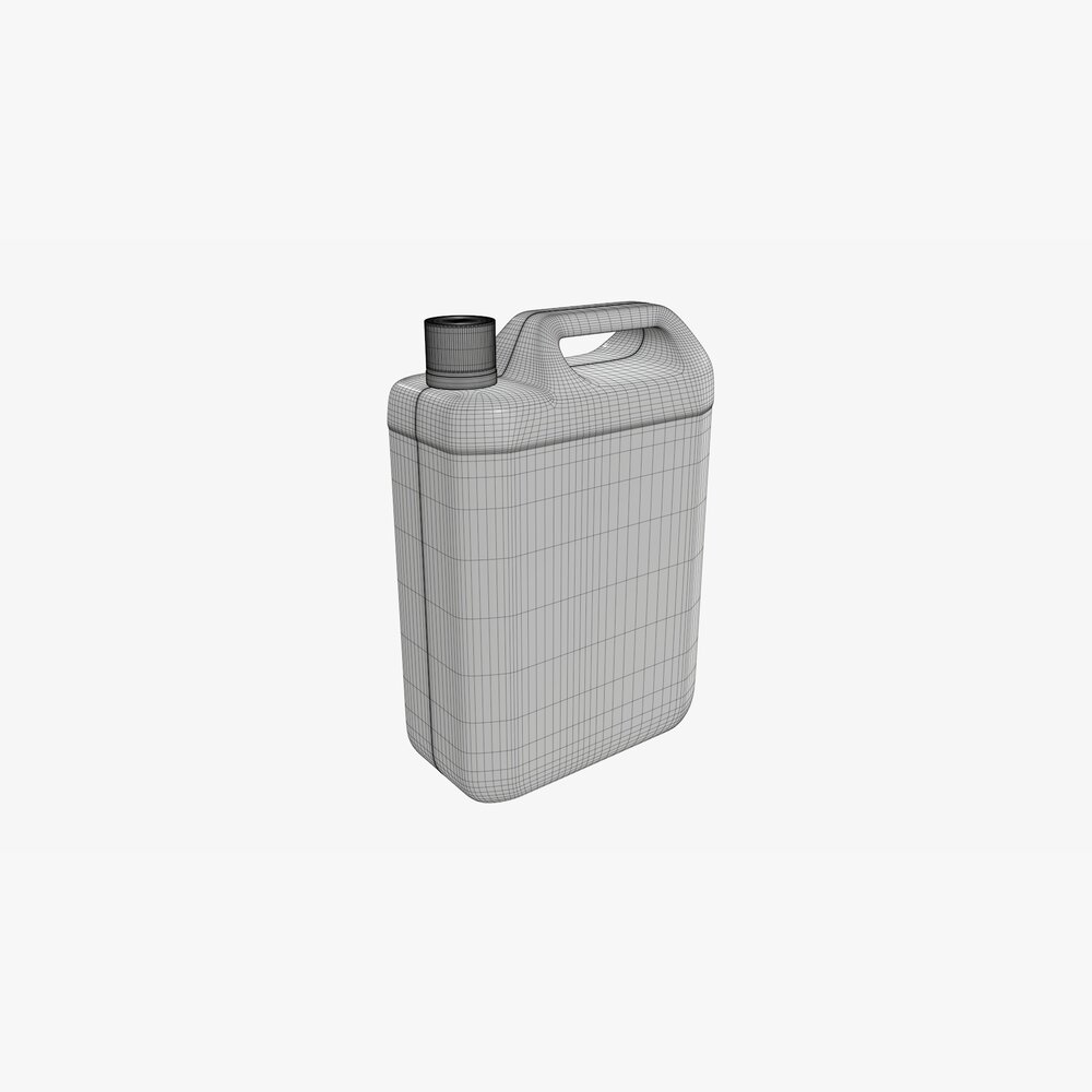 Plastic Can 5L Mockup 3D model - Download Vehicle equipment on 3DModels.org