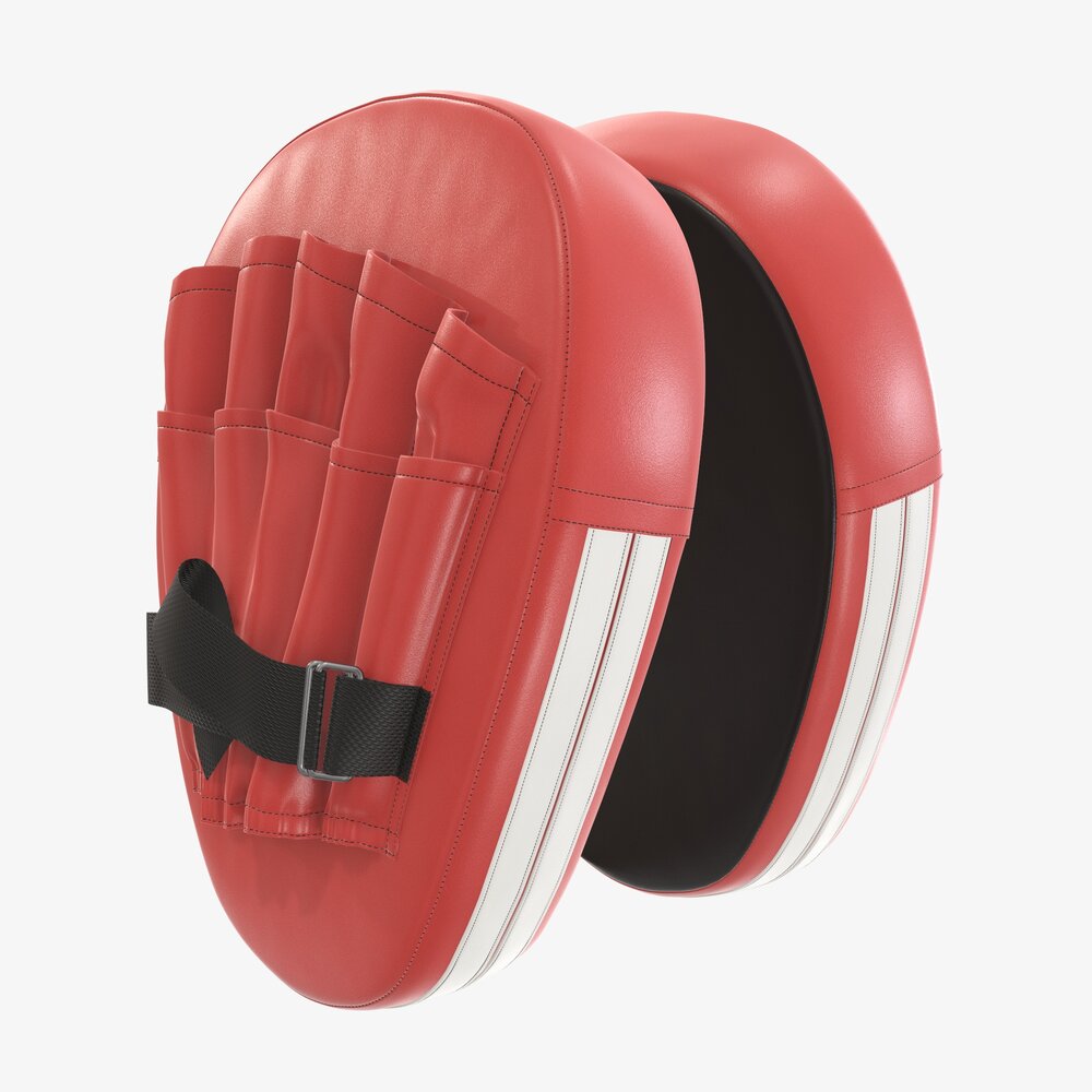 Punch Mitts 3D model - Download Sports Equipment on 3DModels.org
