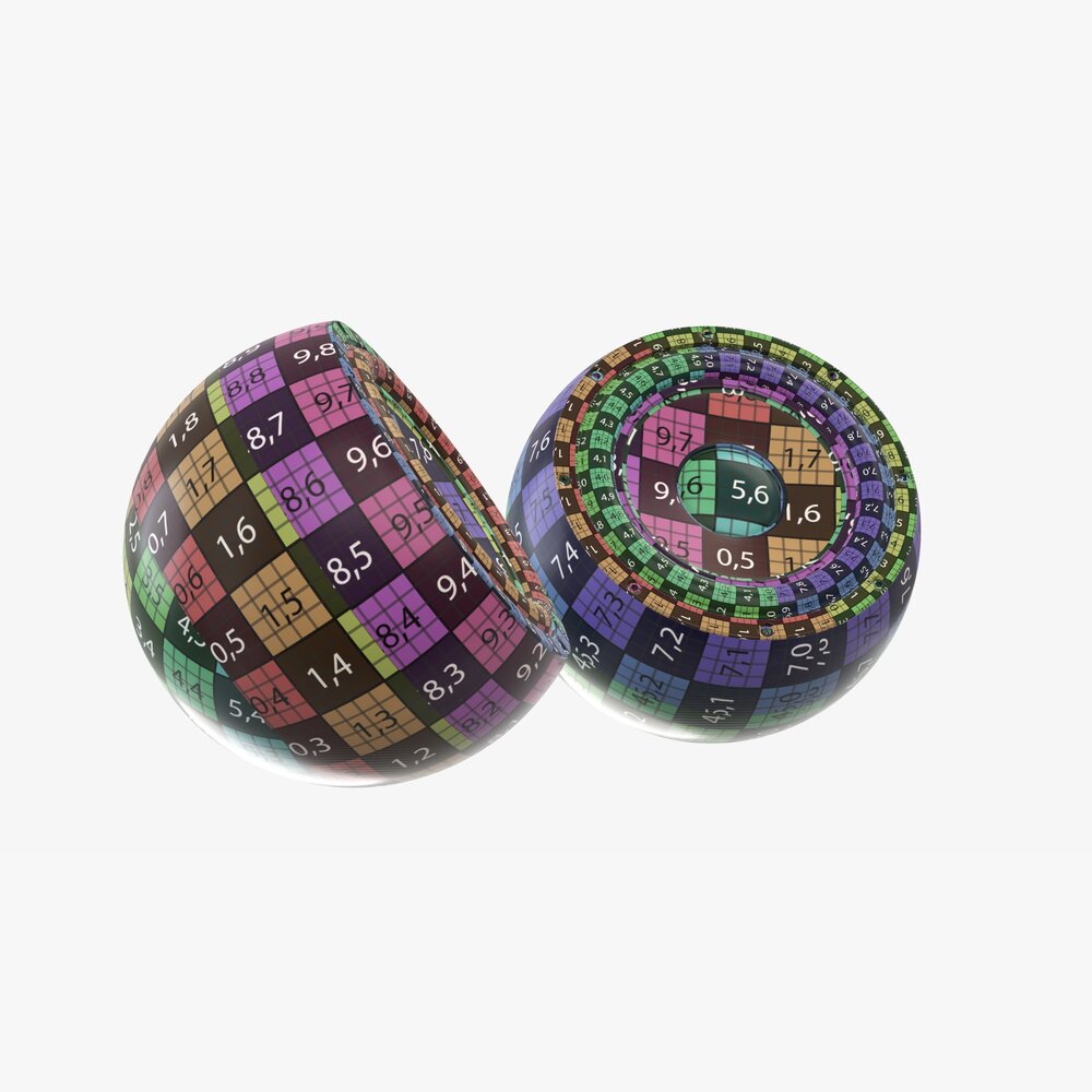 Spherical Desktop Speakers 3D model - Download Audio Devices on ...