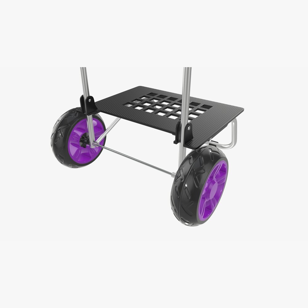 Utility Foldable Cart 3D model - Download Tools on 3DModels.org