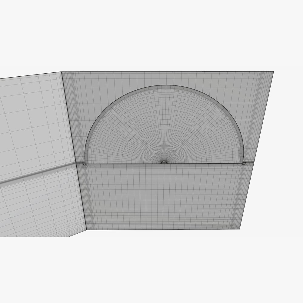 Vinyl LP Record Inside Cardboard Sleeve Mockup 3D model - Download ...