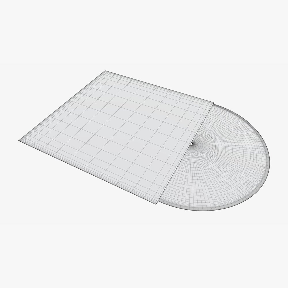 Vinyl LP Record Inside White Album Cover 3D model - Download Hobbies on ...