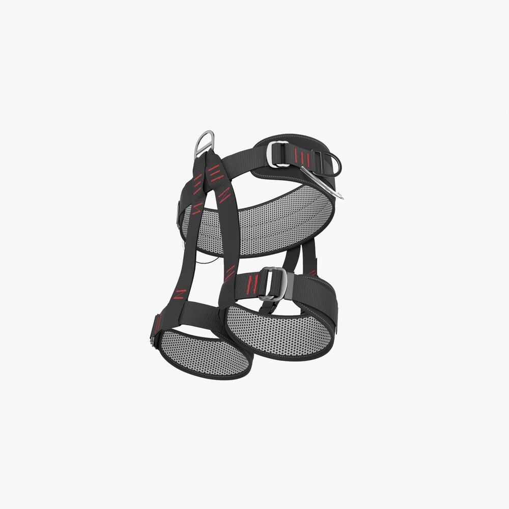 Adjustable Climbing Harness 3D model - Download Accessories on 3DModels.org