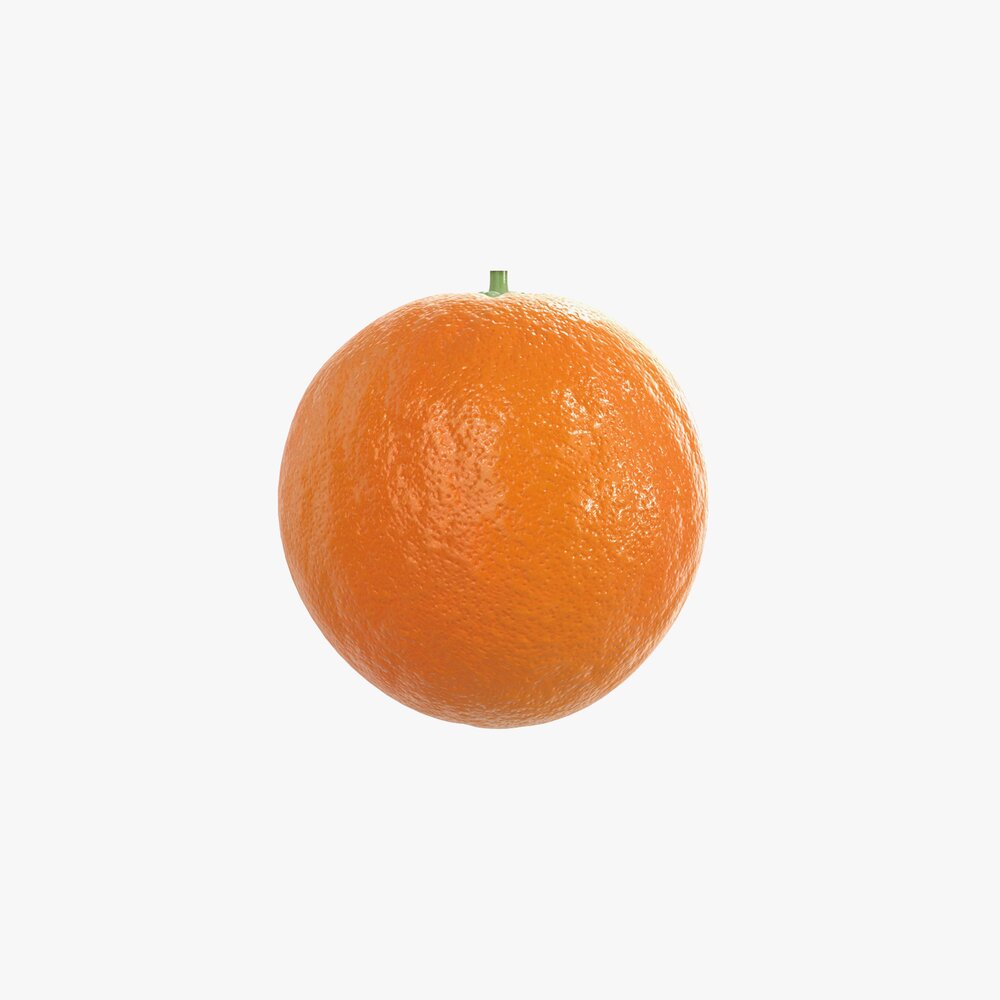 Fruta Naranja Fresca Modelo 3D - Descargar Fruta on 3DModels.org