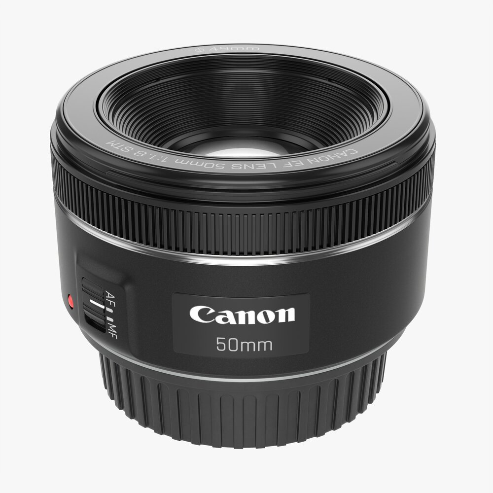 Canon EOS EF 50mm STM Lens Modelo 3D - Baixar Câmera fotográfica no ...