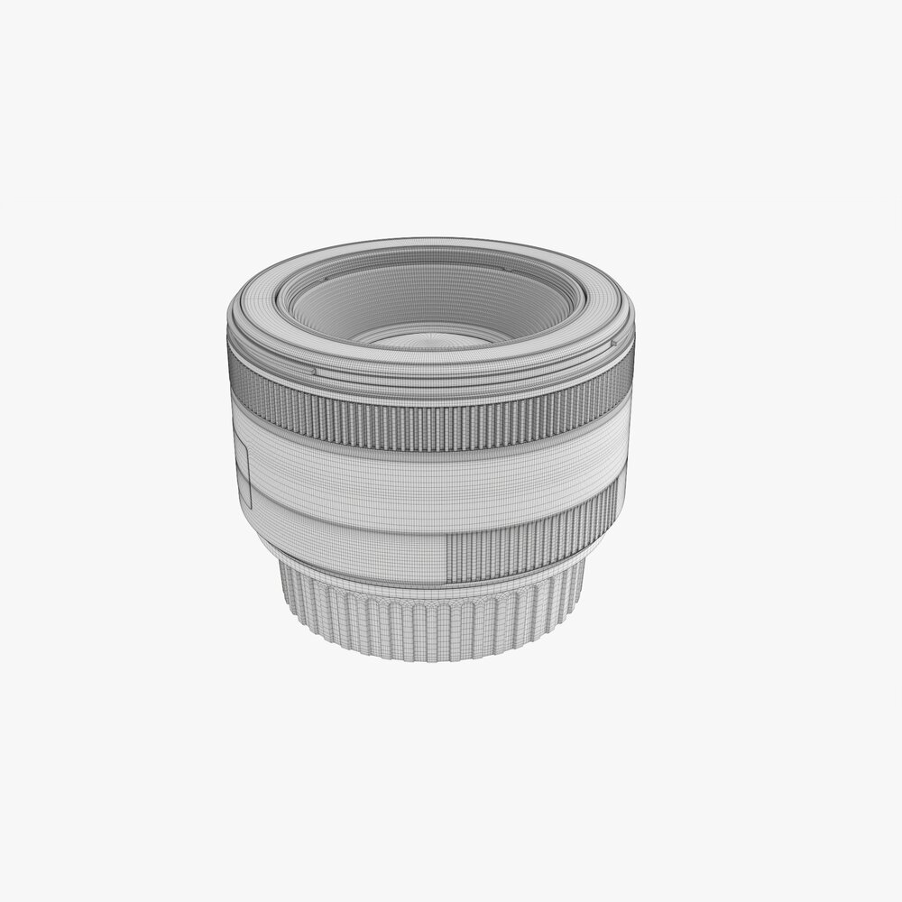 Canon EOS EF 50mm STM Lens 3D 모델 - 다운로드 사진기 on 3DModels.org
