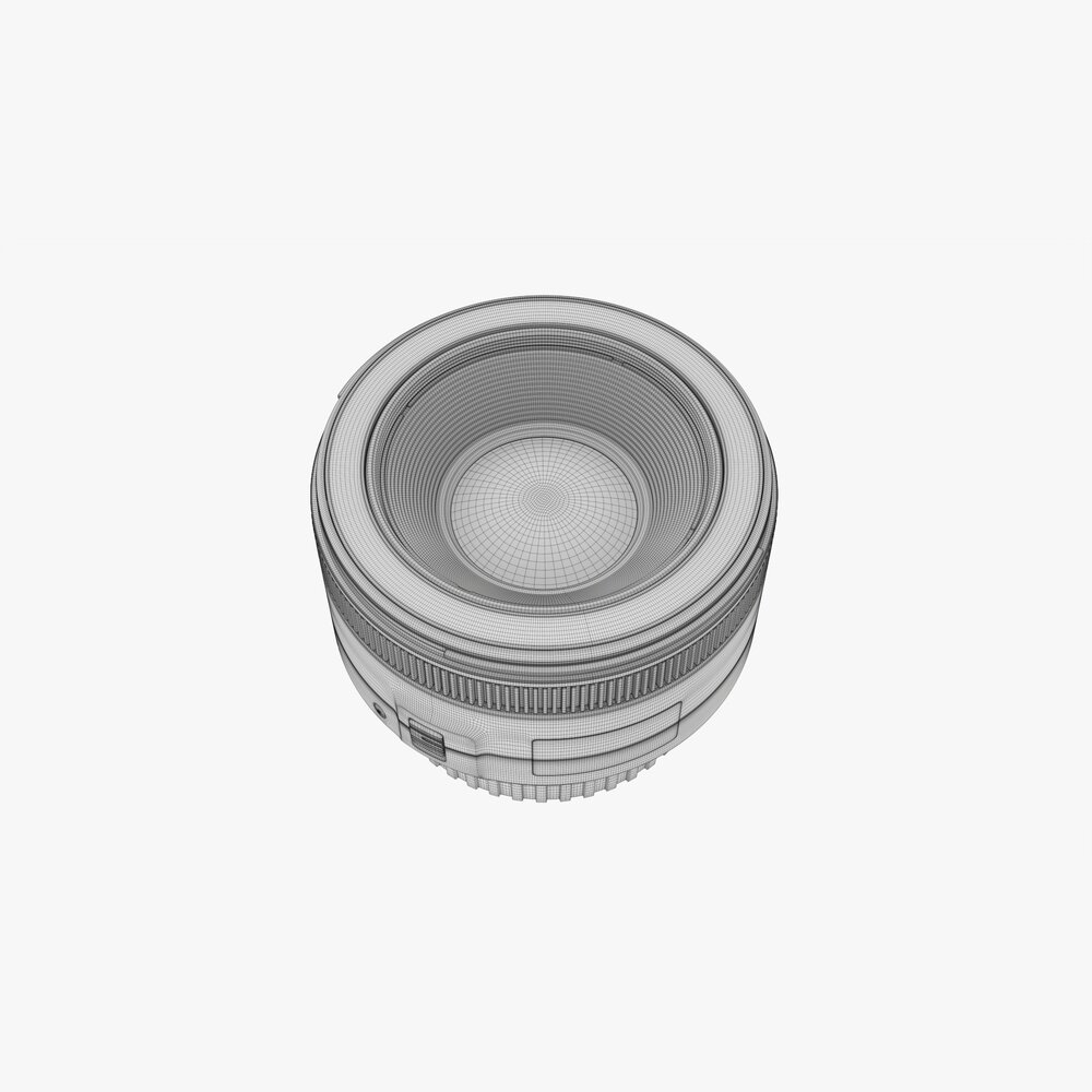Canon EOS EF 50mm STM Lens 3D 모델 - 다운로드 사진기 on 3DModels.org