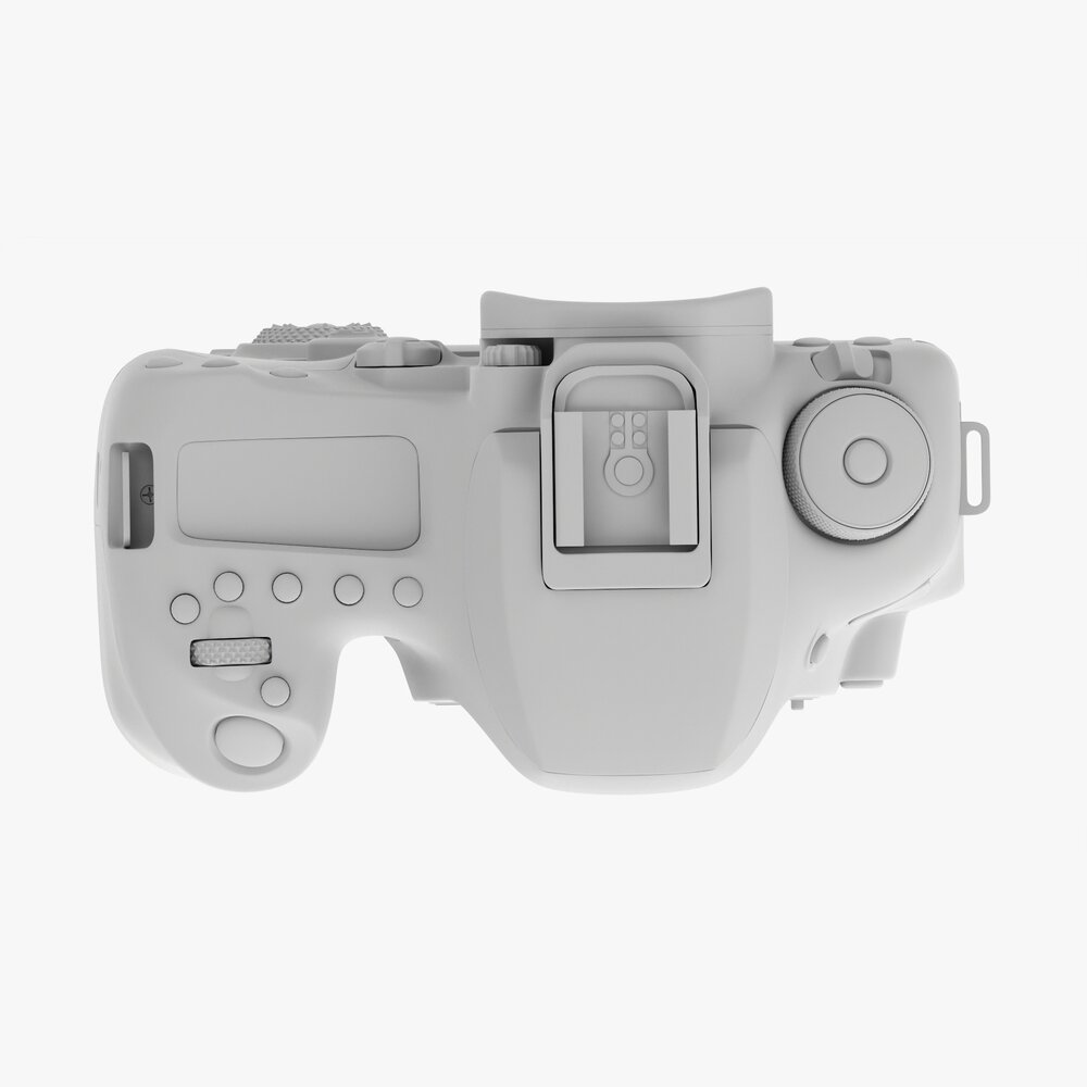 Canon EOS 90D DSLR Camera Body Closed 3D model - Download Photo camera ...