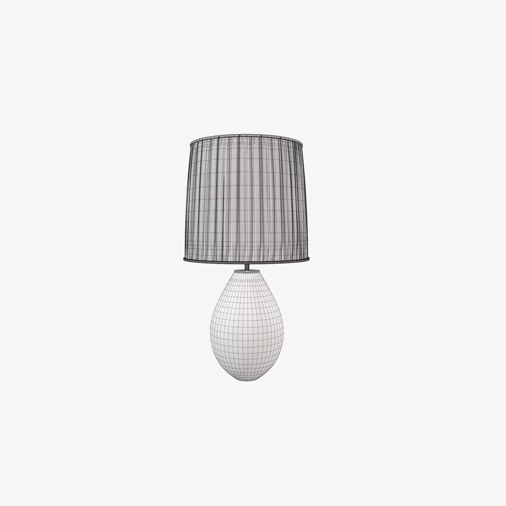 Desk Lamp With Shade 3D model - Download Lamp on 3DModels.org