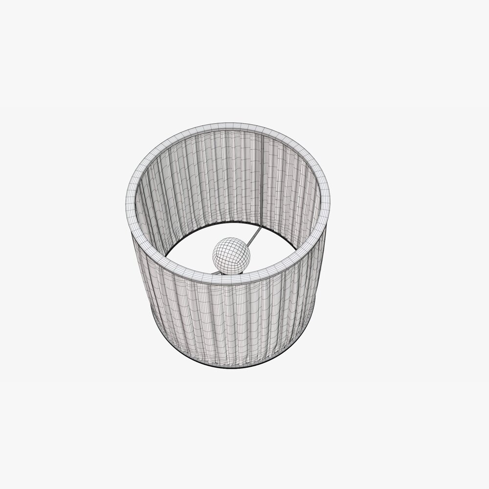 Desk Lamp With Shade 3D model - Download Lamp on 3DModels.org