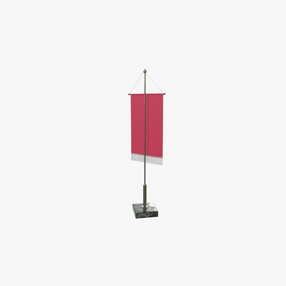Desk Pennant On Spire 3D model - Download Hobbies on 3DModels.org