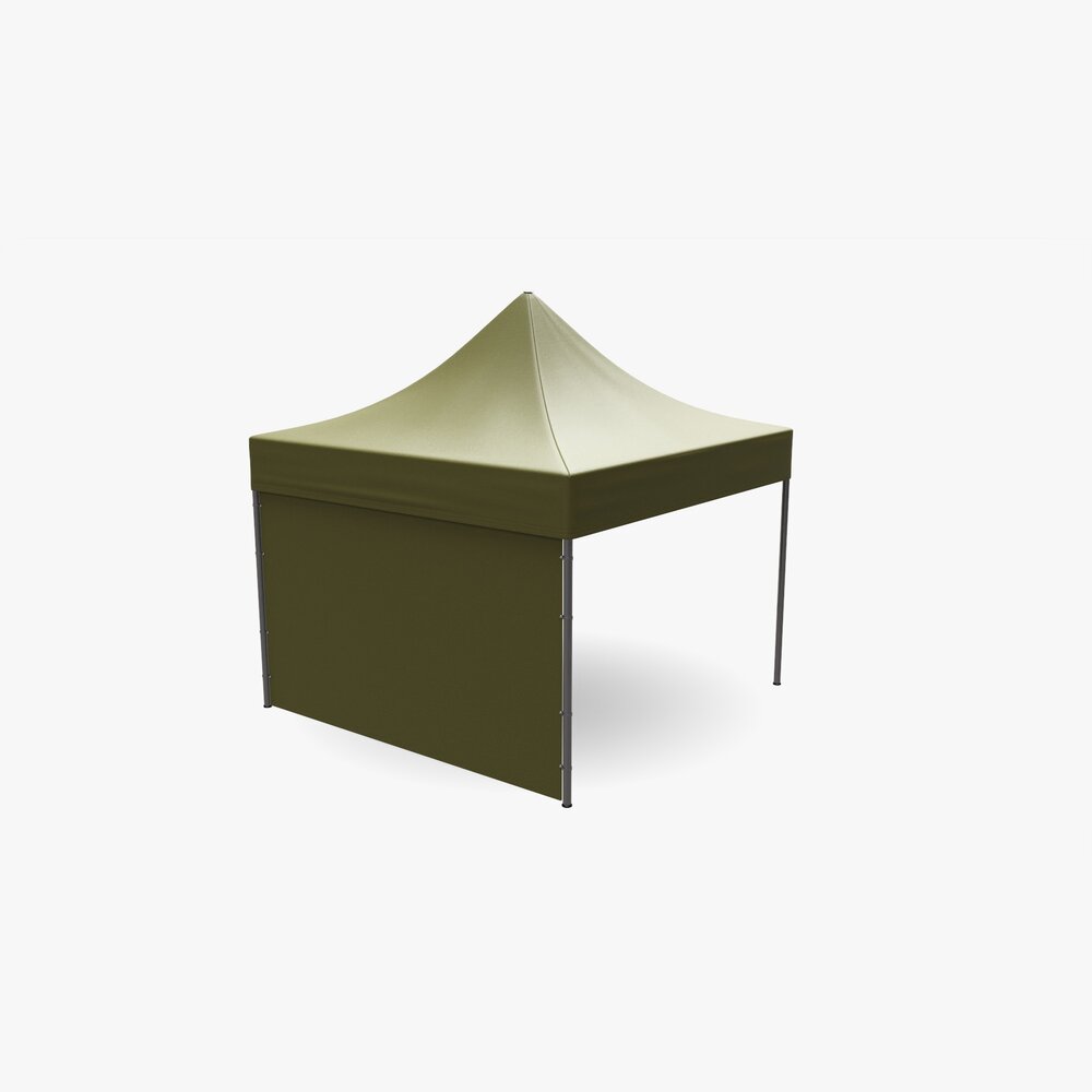 Display Tent Mockup 01 3D model - Download Garden on 3DModels.org