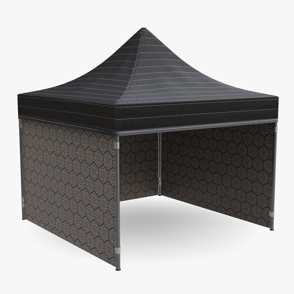 Display Tent Mockup 05 3D model - Download Garden on 3DModels.org