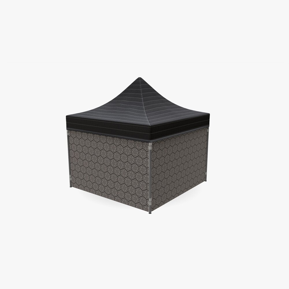 Display Tent Mockup 05 3D model - Download Garden on 3DModels.org