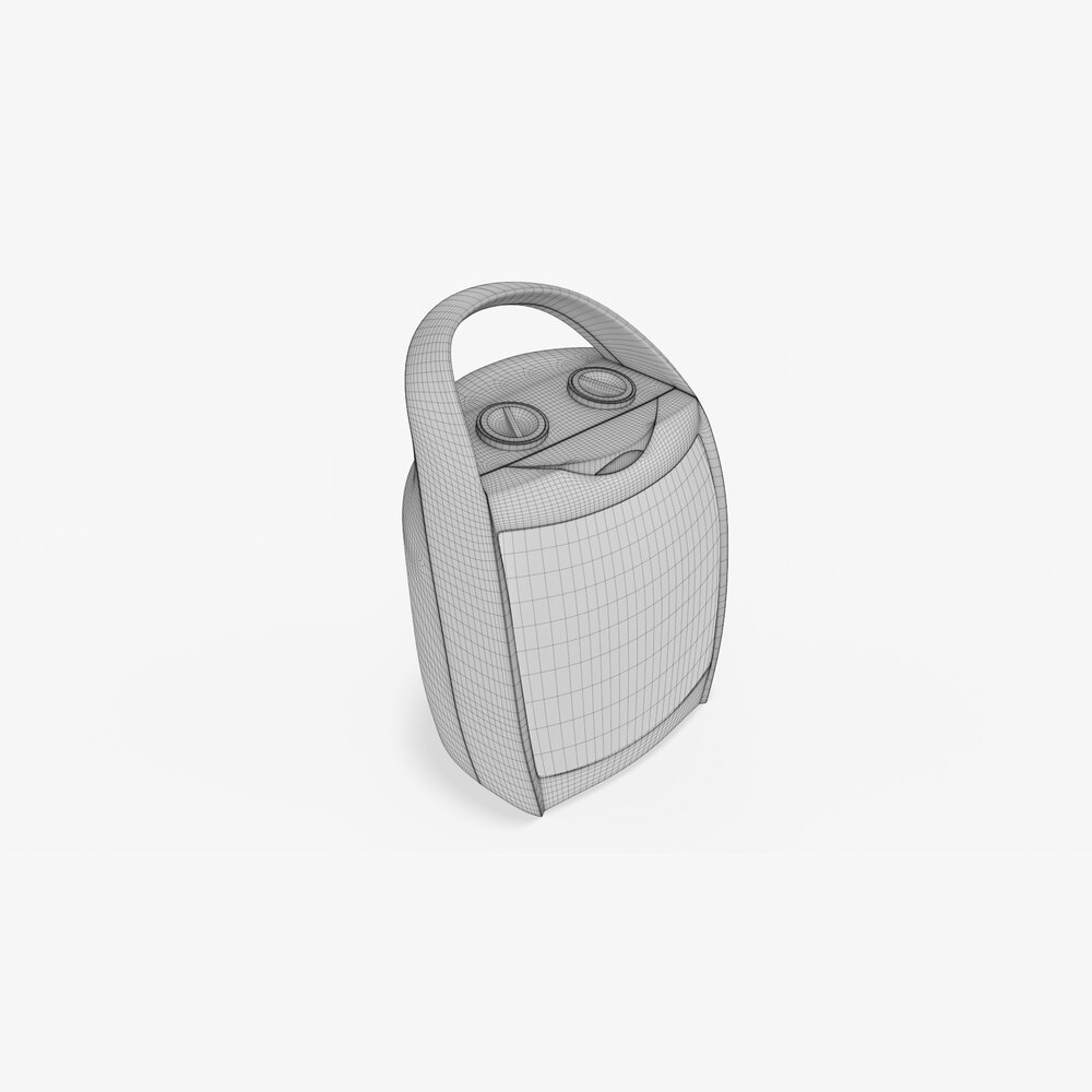 Electric Portable Heater 3D 모델 - 다운로드 가전 제품 on 3DModels.org