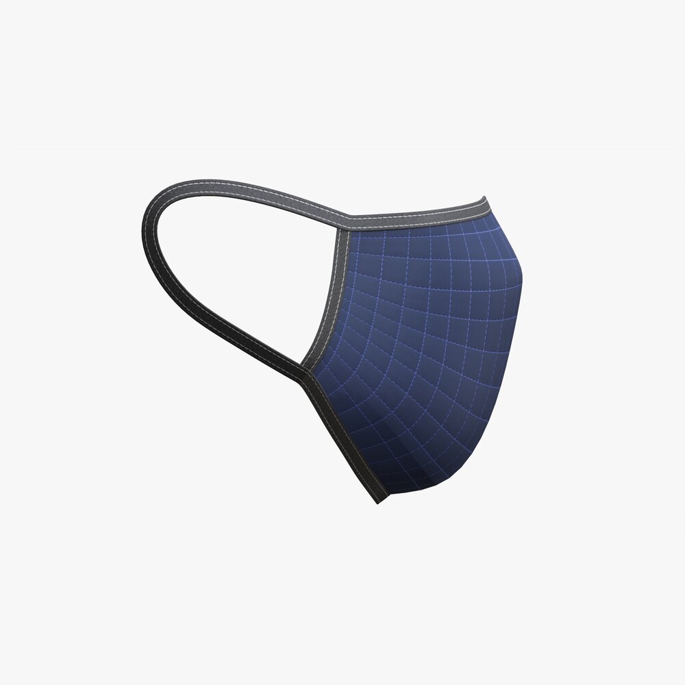 Fabric Mask 02 Modelo 3D - Descargar Medical Equipment on 3DModels.org
