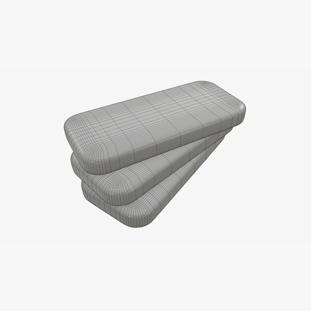 Gold Ingots 03 3D model - Download Jewelry on 3DModels.org